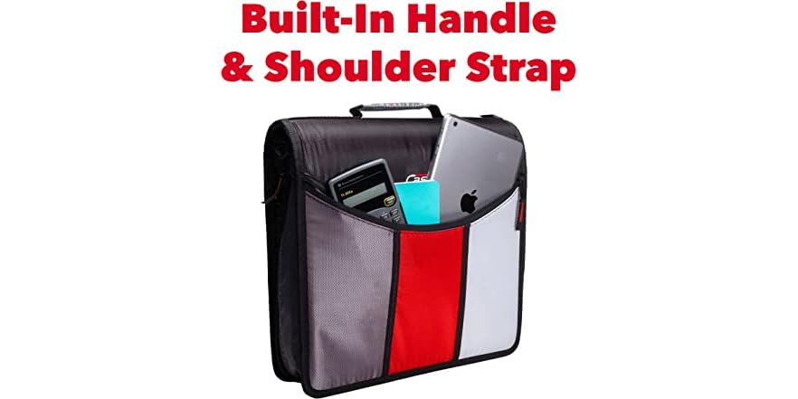 Case-it The Mighty Zip Tab Zipper Binder