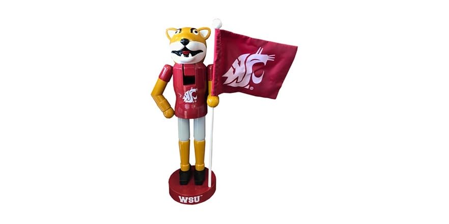 12" Mi State Mascot & Flag Nc