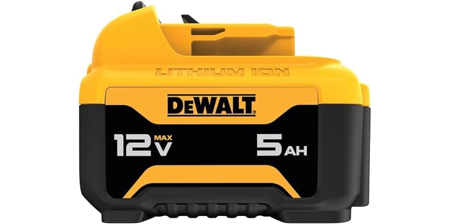 DEWALT DCB126-2 12V MAX 5Ah Battery, 2pk (Open Box)
