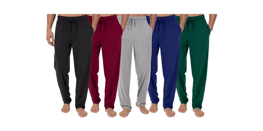 4Pk Mens Classic Lounge Pants