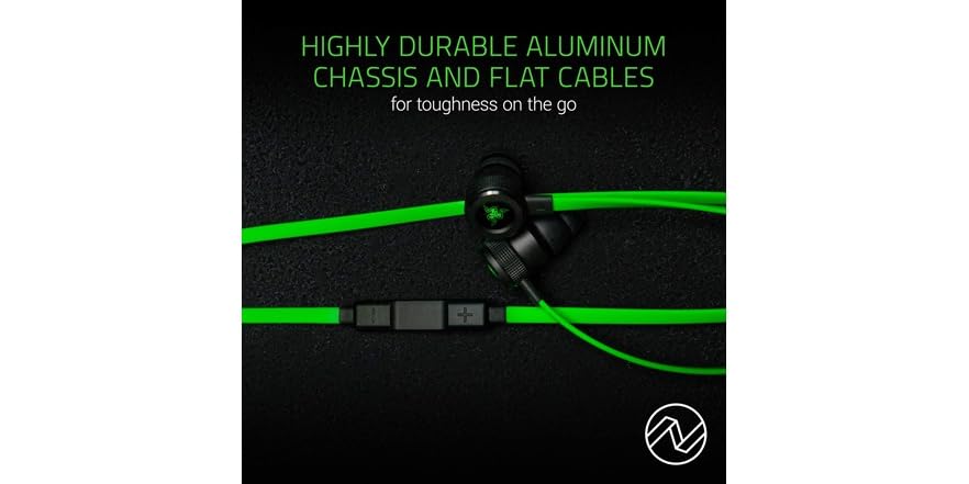 Razer Hammerhead Wired Headphones w/Built-in DAC - Lightning Connector