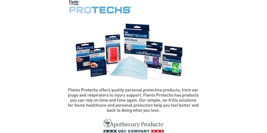 Flents Corded Ear Plugs with 1 Reusable Case, 10pr