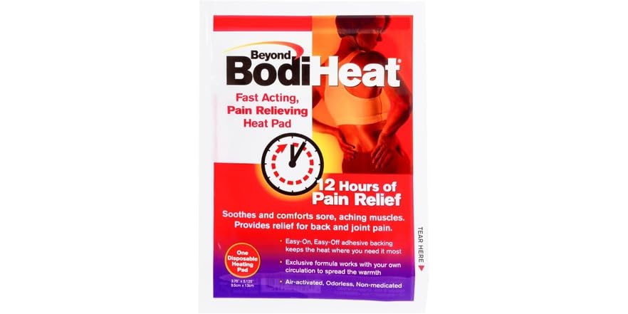 Beyond BodiHeat Disposable Pain Relieving Heat Pad