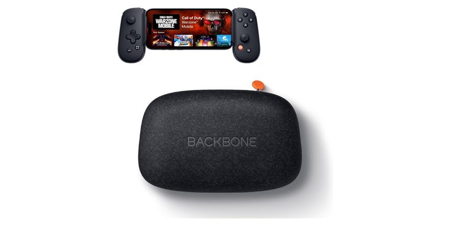 (BUNDLE) BACKBONE One Mobile Gaming Controller + Case (Open Box)