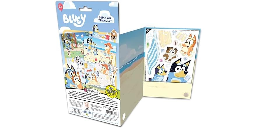 Colorforms Travel Set - Bluey