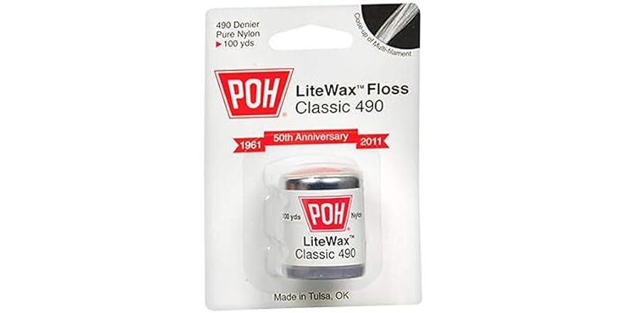 POH Waxed Dental Floss, 1 EA