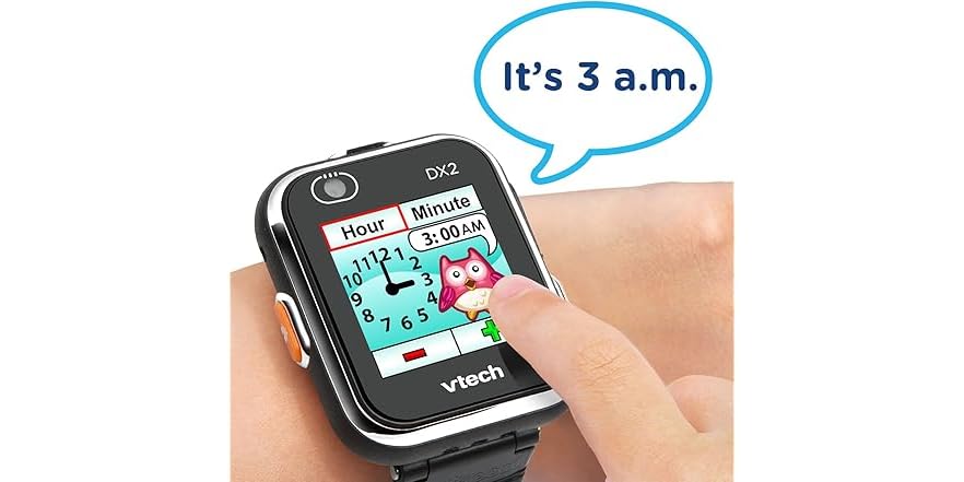 VTech KidiZoom Smartwatch DX2, Black