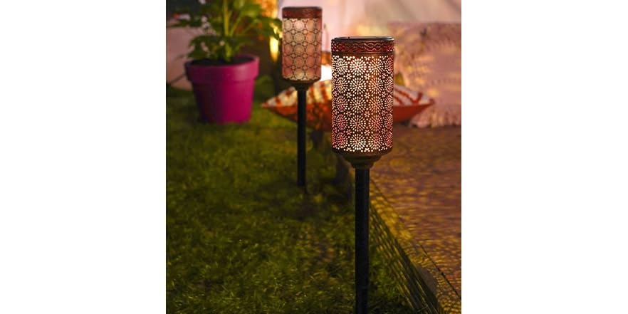 6 Pack Solar Stylish Lights
