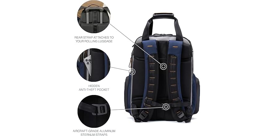 Travelpro Altitude Medium Expandable Travel Laptop Backpack