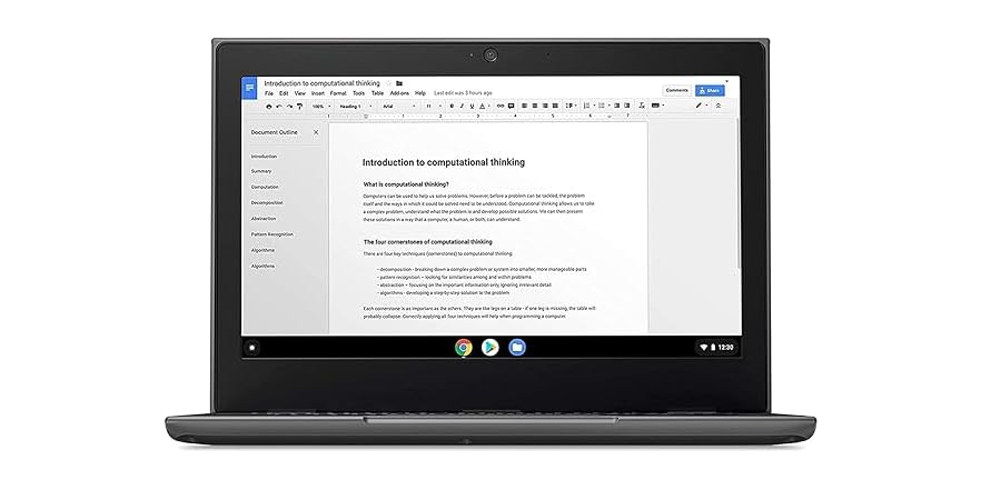 Lenovo 100e 2nd Gen 11.6" Chromebook (S&D) (Open Box)
