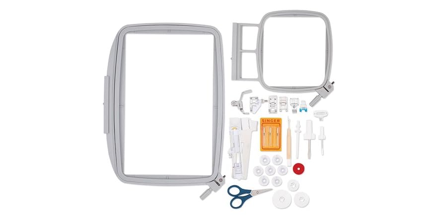 SINGER XL-550 Sewing and Embroidery Machine White