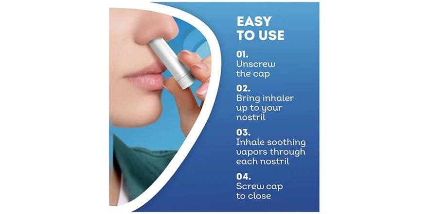 (24, 36 or 48 Pack) Vicks Inhaler