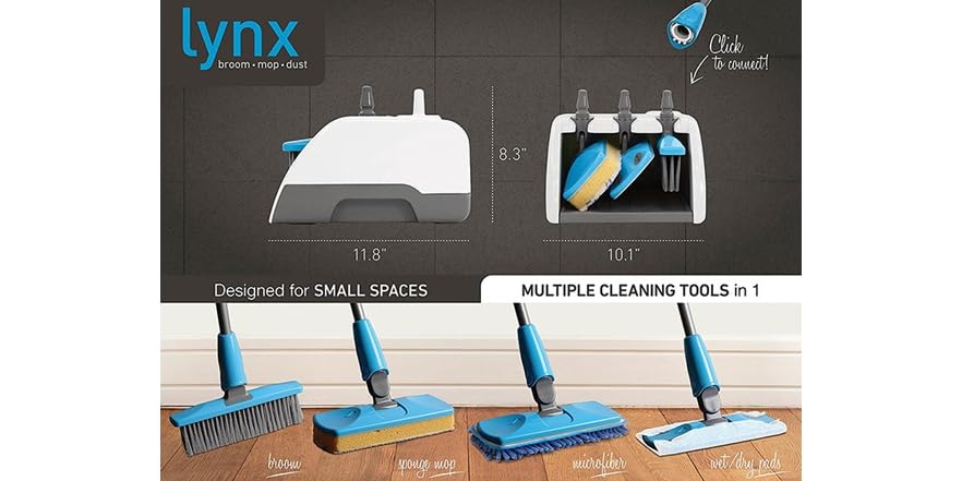 Lynx 10-Piece Home Cleaning Tool Set