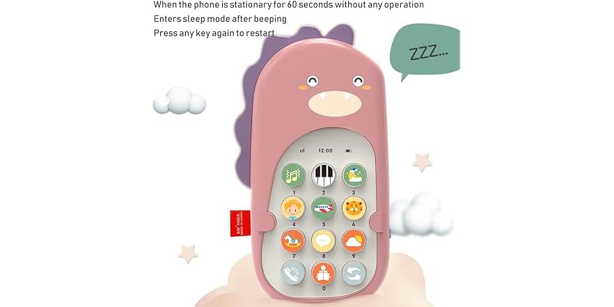 Learning Cell Phone Toy for Toddlers