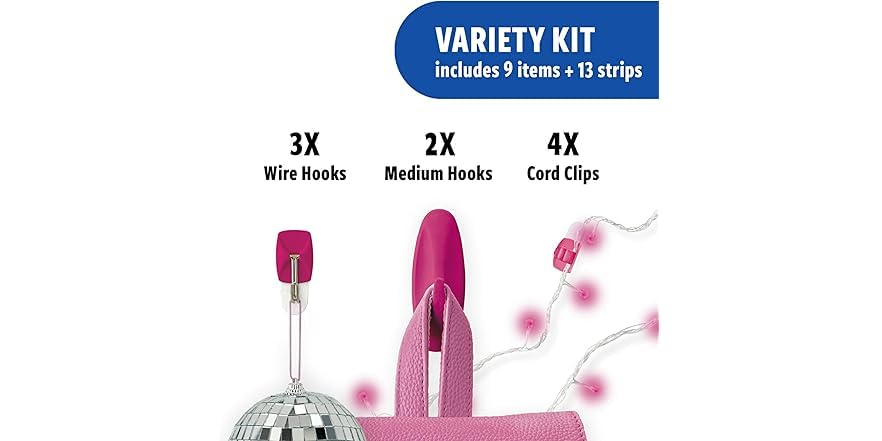 Command Mixed Hooks Pack Dragon Fruit