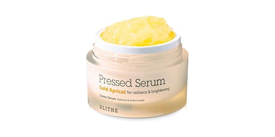 BLITHE Pressed Serum Gold Apricot Glass Moisturizer/Serum