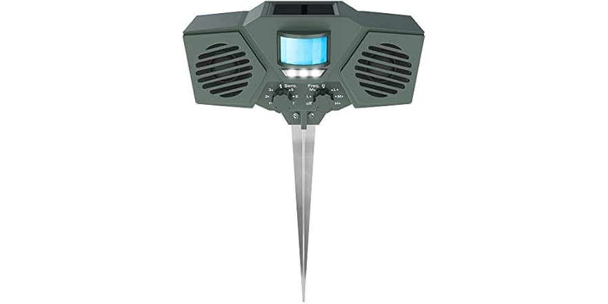 Hoont Solar Powered Motion Activated Ultrasonic