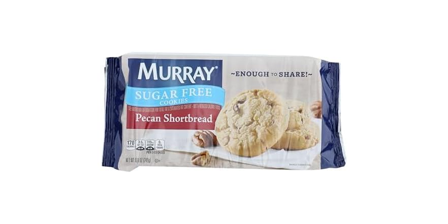 Murray Cookies, Sugar Free, Pecan Shortbread