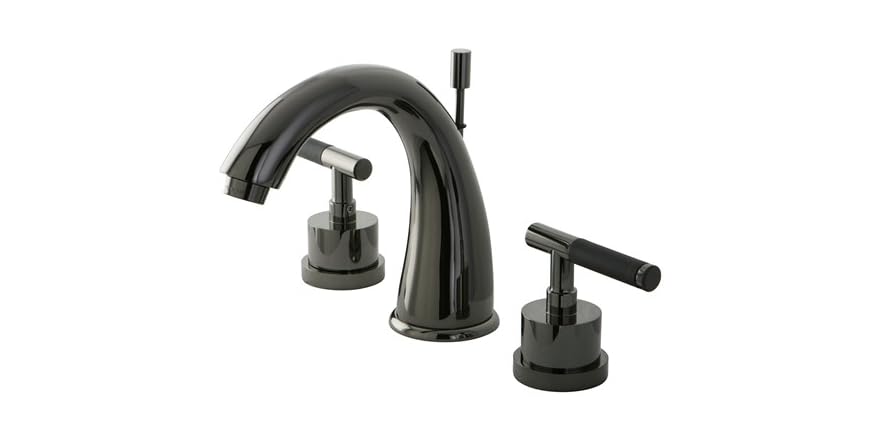Water Onyx Lavatory Faucet, Black Nickel