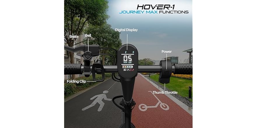 Hover-1 Journey Max Adult E-Scooter