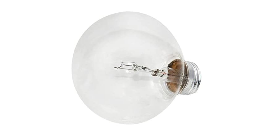 PHILIPS 40W 120V G25 Clear Long Life Globe Bulb