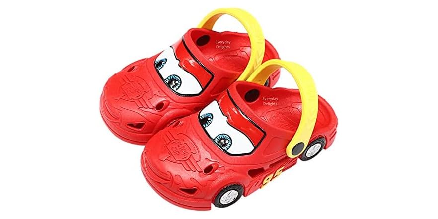 Lightning McQueen Cars Clogs, Small