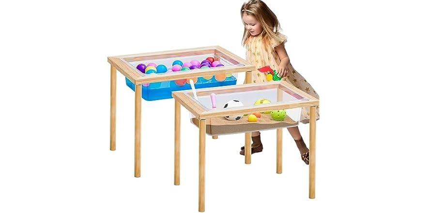 2 Set Interactive Sensory Activity Table