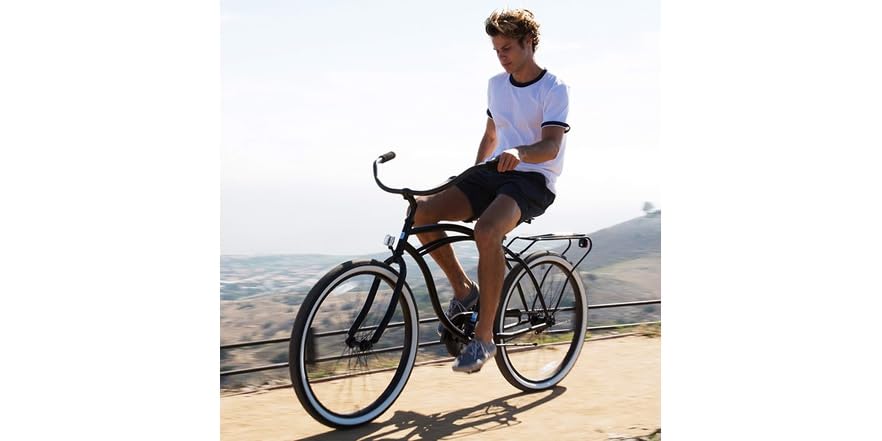 sixthreezero Around the Block Men's 21-Speed Cruiser Bicycle