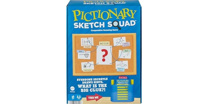 Pictionary Sketch Squad Party Game