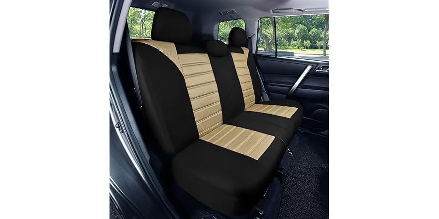 FH Group Car Seat Covers 3D Air Mesh