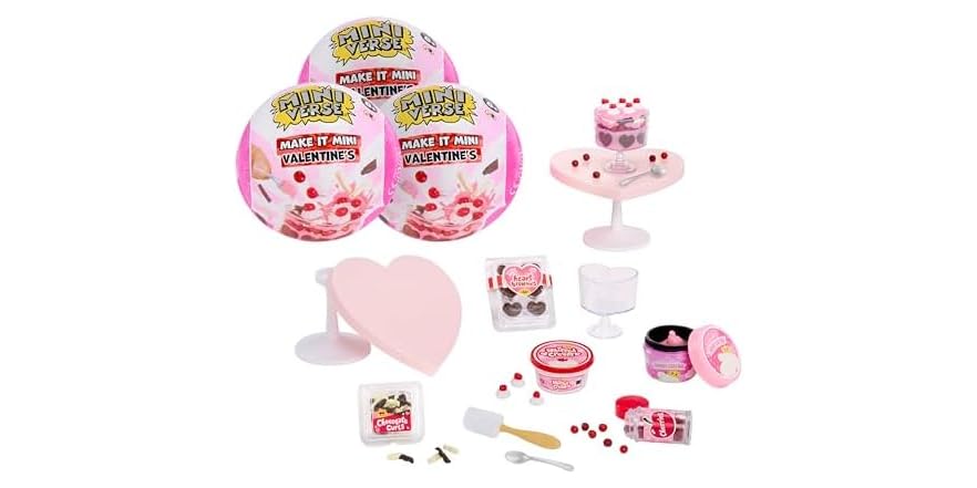 MGA's Miniverse Make It Mini Valentine's (3 Pack)