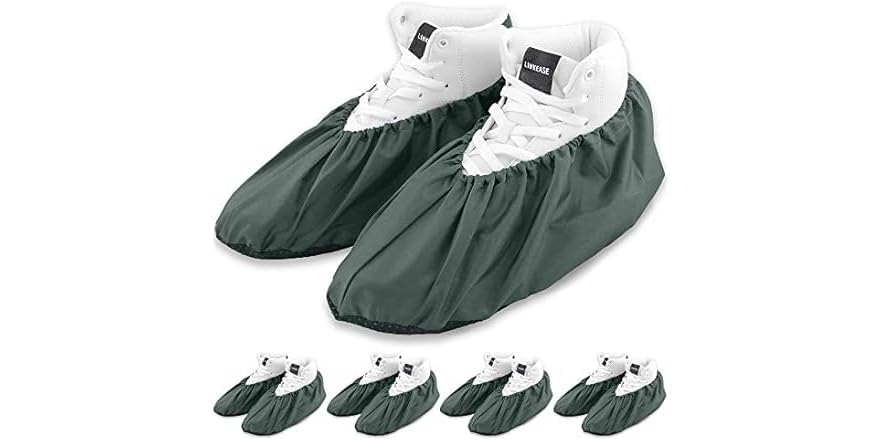 5 Pairs Reusable Boot & Shoe Covers