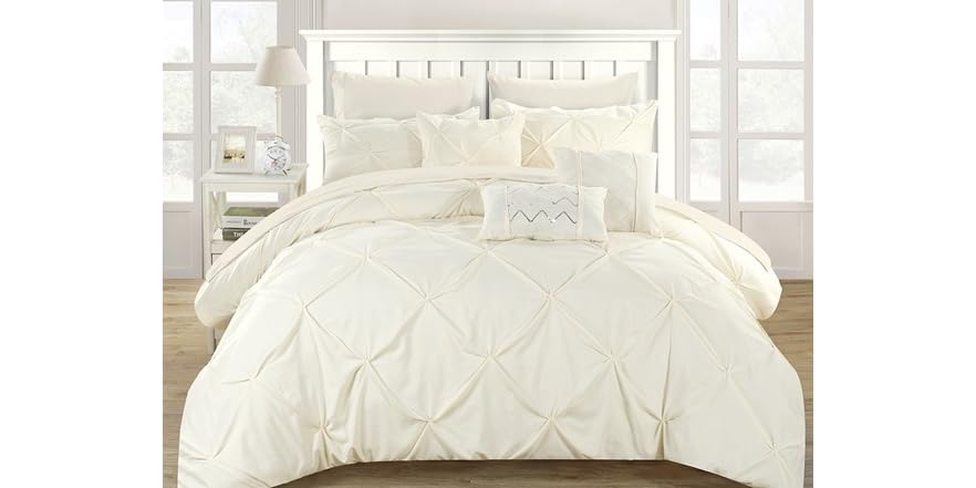 10 Pc Hannah Comforter Set