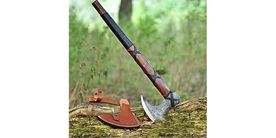 Axe Steel Handmade, Viking Bearded Axe