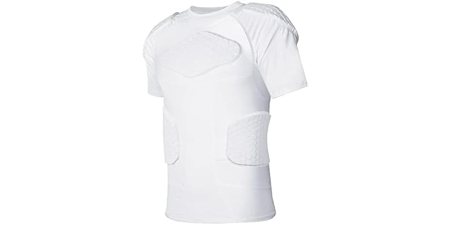 Men's Athletic Protective Padded Shirt
