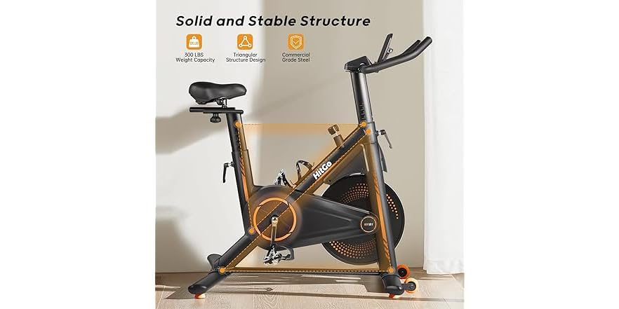 HitGo Magnetic Resistance Stationary Bike