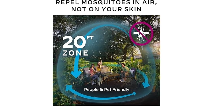 Thermacell Shield E55 Mosquito Repellent (Beige)