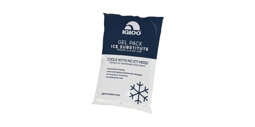 Igloo MaxCold Gel Ice Packs, Reusable