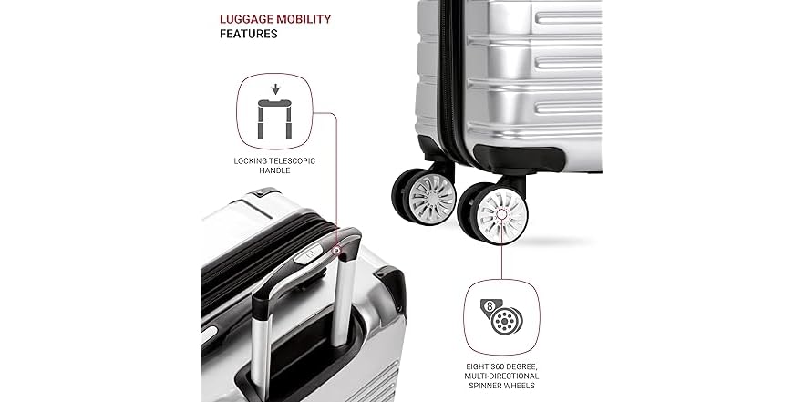 SwissGear SwissGear 7782 Hardside Expandable Luggage wi