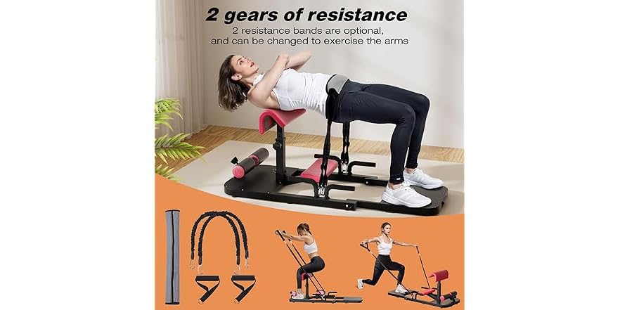 Hip Thrust & Squat Machine for Home