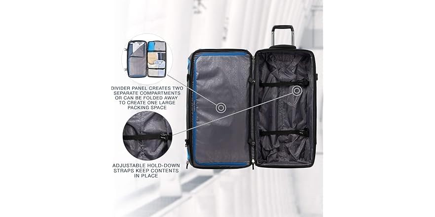 Travelpro 30" Drop Bottom Rolling Duffel