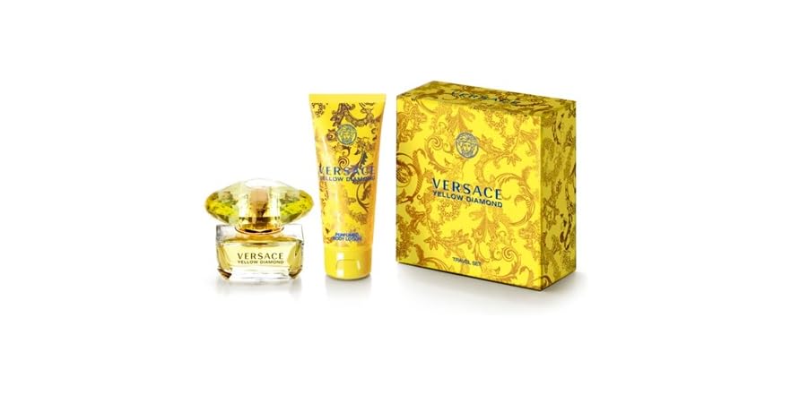 Versace Yellow Diamond/Versace Travel Set (W)
