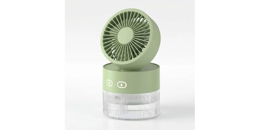 Mist Cooling Fan Compact Desktop Fan