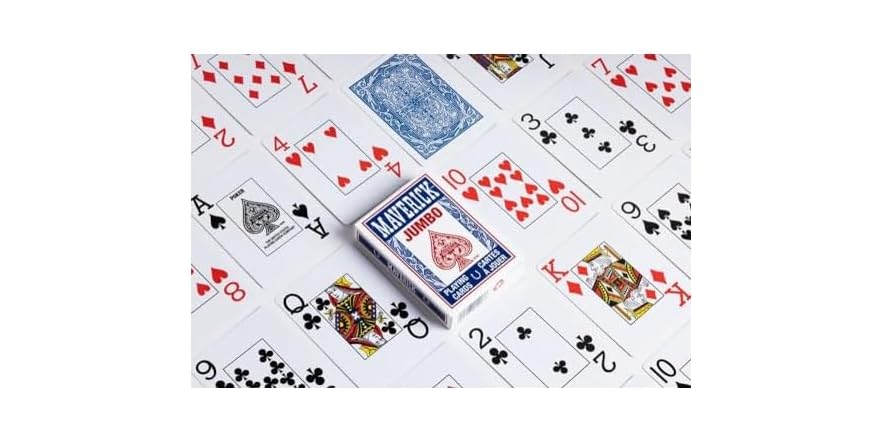 Maverick Jumbo Index Playing Cards