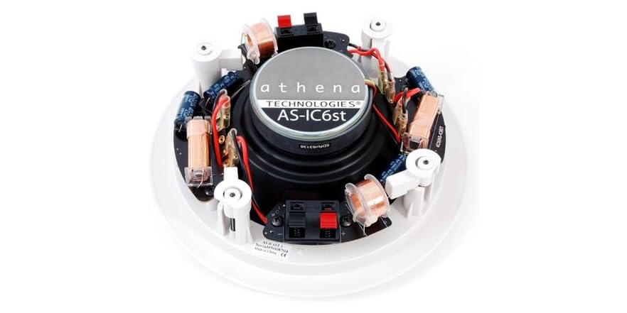 Athena Technologies 2-way 6.5” Ceiling Speaker -One Speaker
