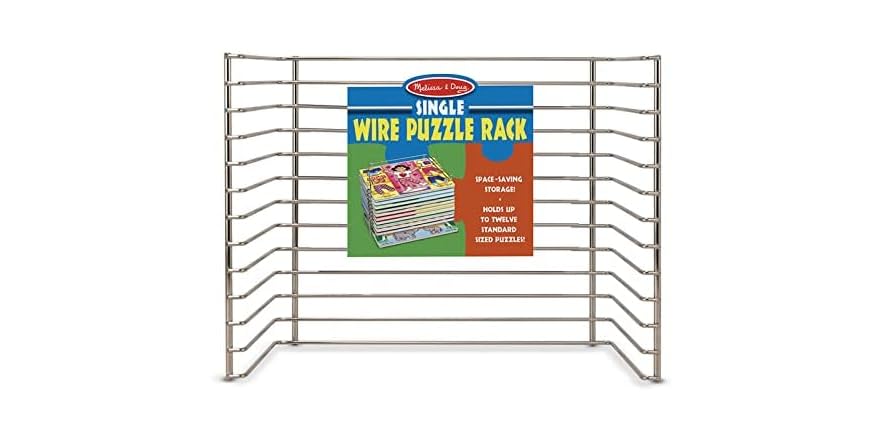 Melissa & Doug Puzzle Storage Rack