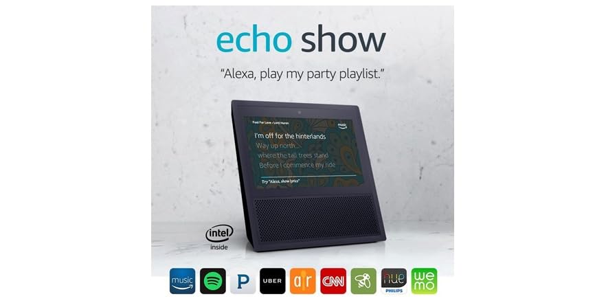 Amazon Echo Show (1st Generation) (Black or White)
