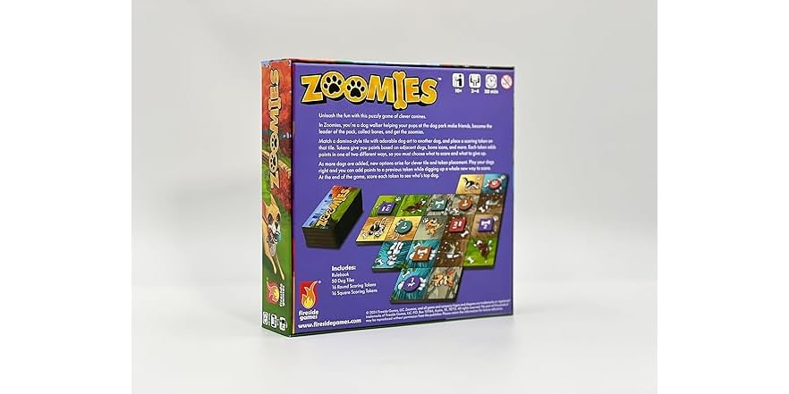 Zoomies, Dog Walking Family Card Board Game