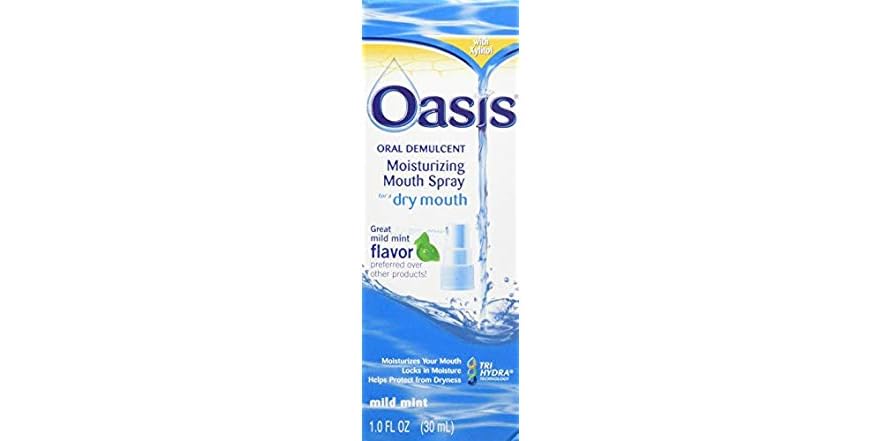 Oasis Dry Mouth Spray, 1 oz (6 Pack)