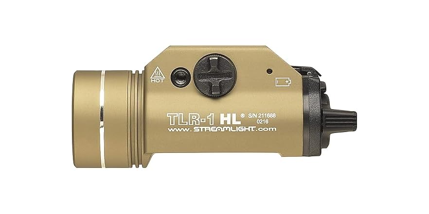 Streamlight 69266 TLR-1 HL 1000-Lumen Mounted Weapon Light